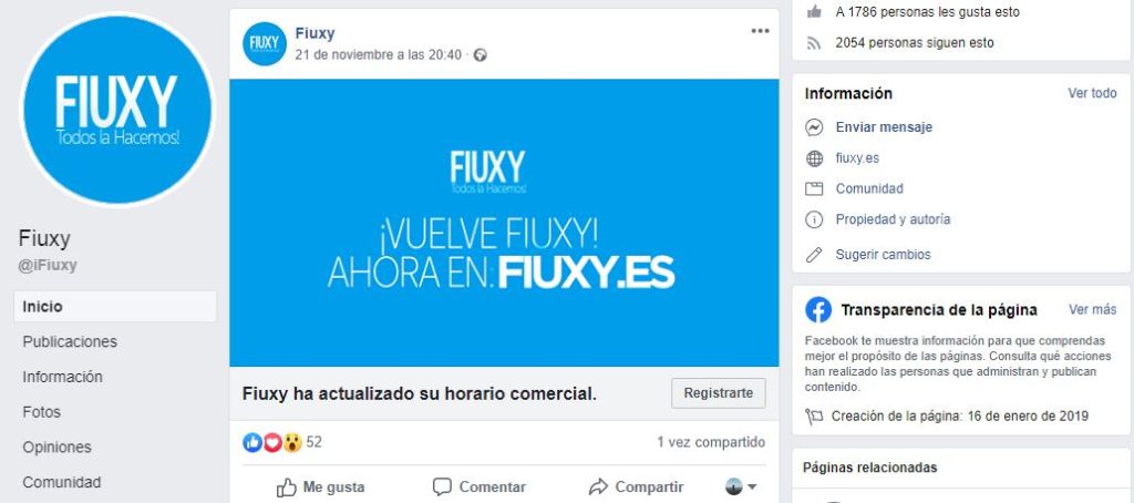 Fiuxy no funciona | Alternativas y Soluciones - Futurosoft